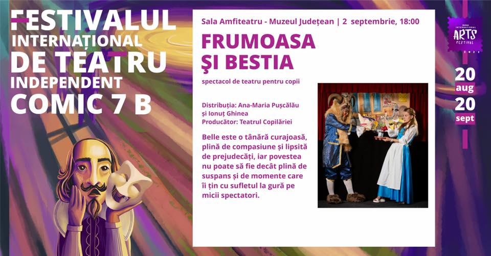 Gratuit! Spectacole pentru copii, azi, la Muzeul Județean. BIAF 2022 ...
