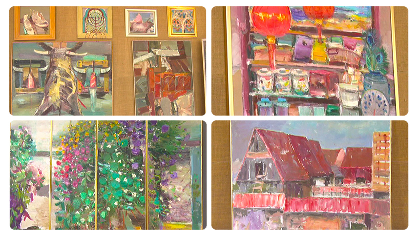 Doina Moisescu. Expoziție comemorativă de pictură. - Campus TV - Știri ...